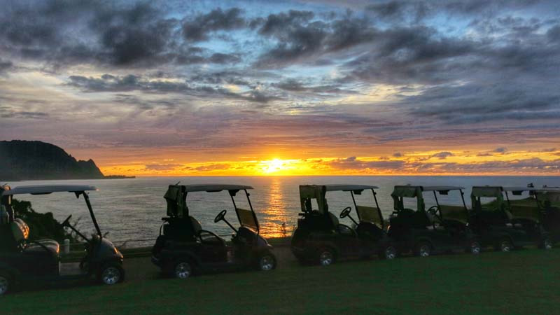 Sunset Cart Tour - Princeville Makai Golf Club – Makai Course